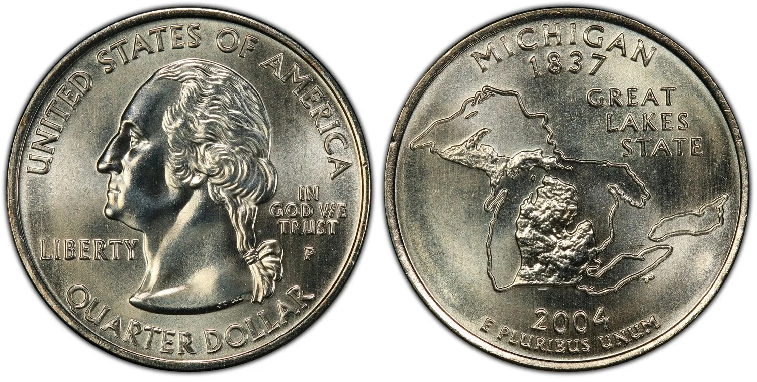 2004 Quarter Value: Mint Varieties, Rarity, And Current Prices - Coins-Value.com