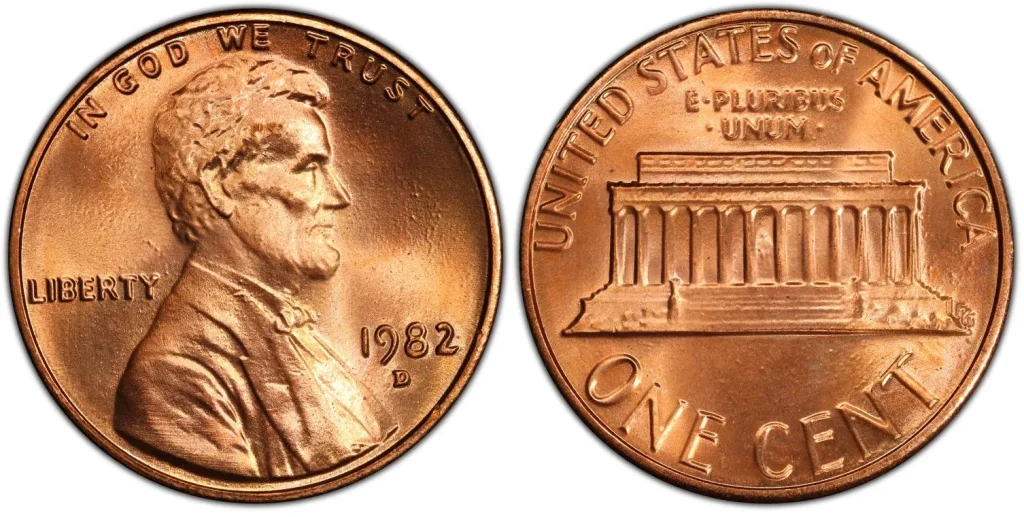 1982 Cent Value: Mint Varieties, Rarity, And Current Prices - Coins ...