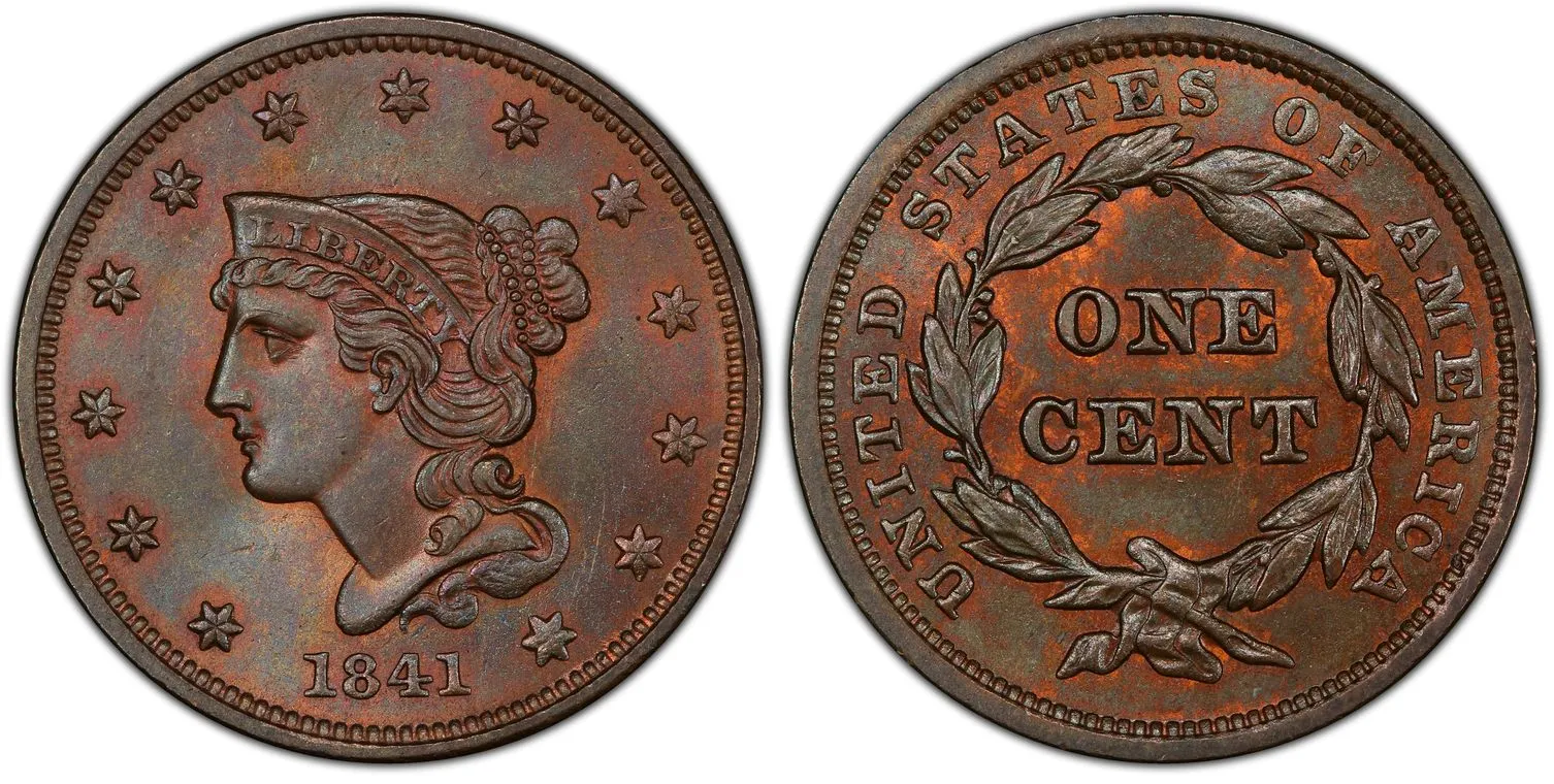 1841 Cent Value: Mint Varieties, Rarity, And Current Prices - Coins-Value.com