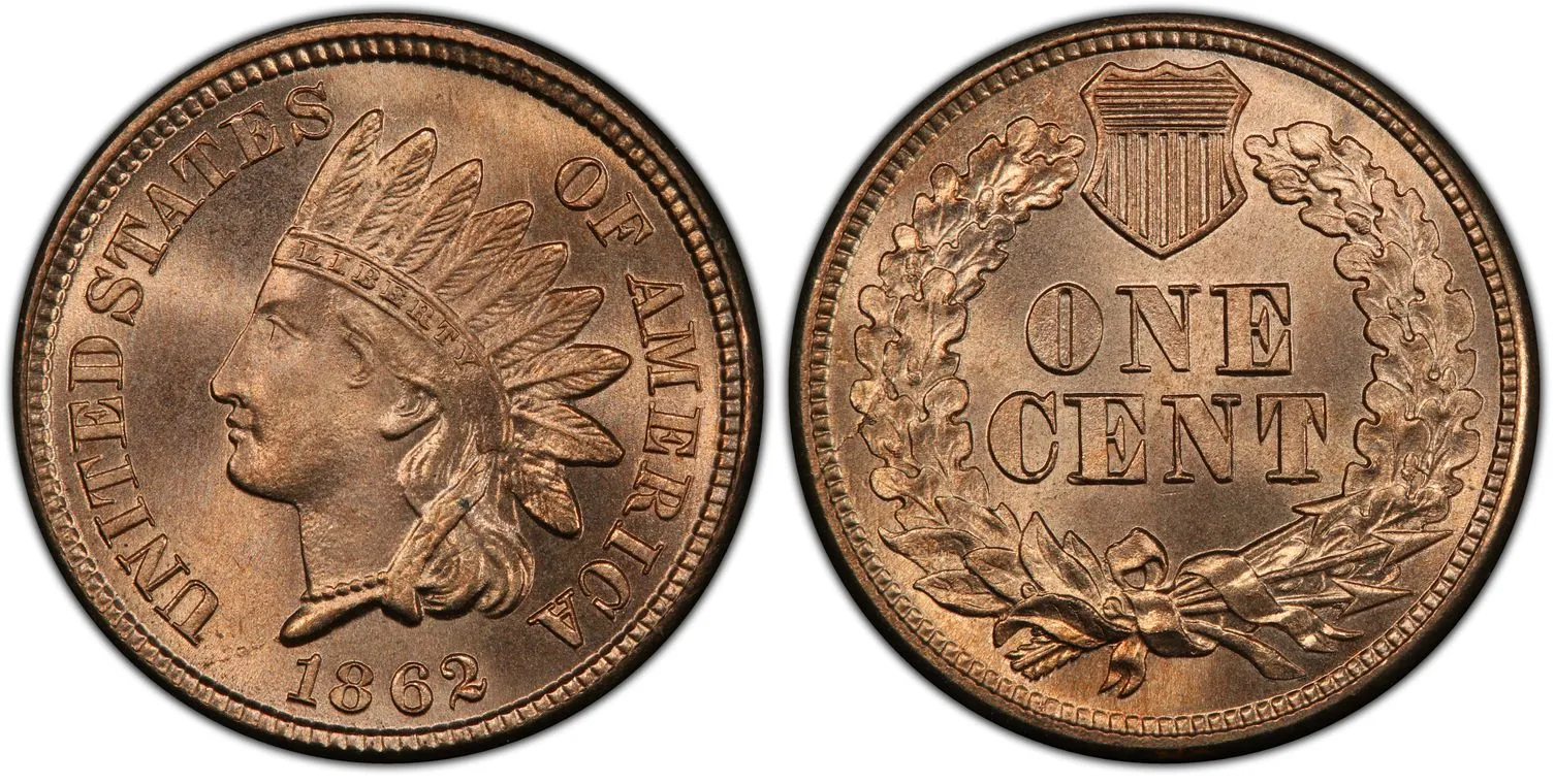 1862 Cent Value: Mint Varieties, Rarity, And Current Prices - Coins-Value.com