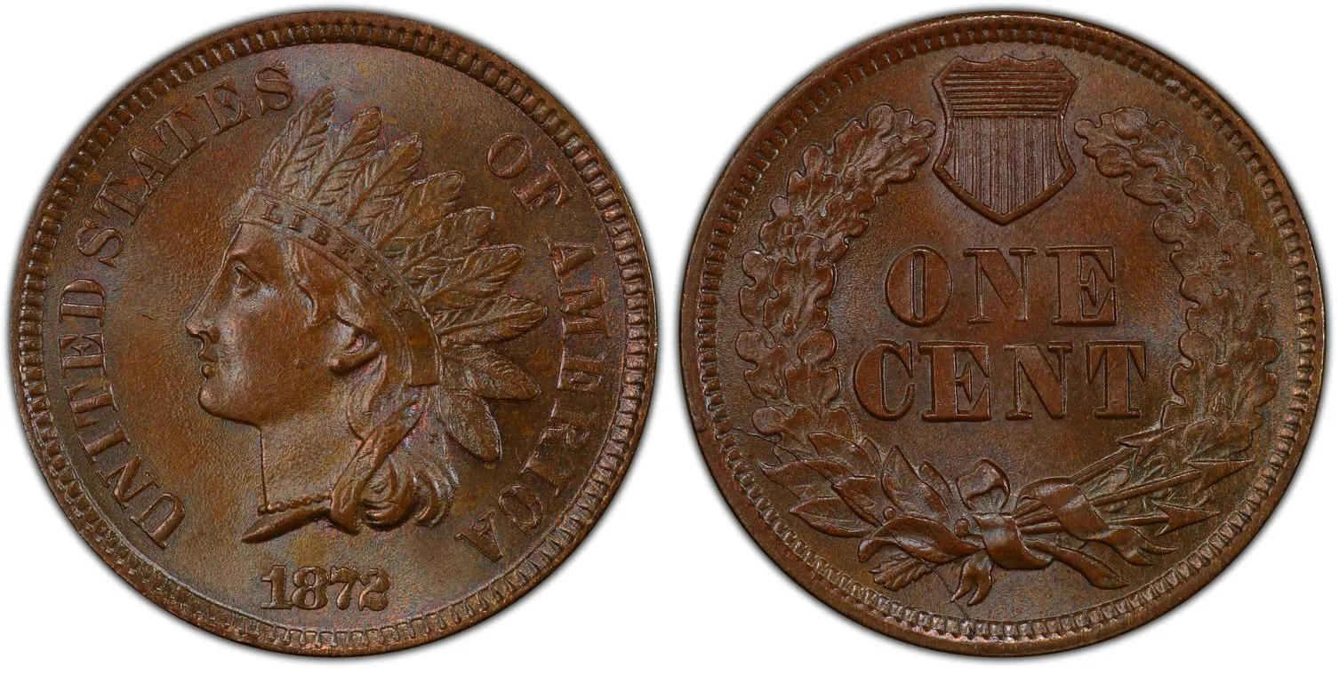 1872 Cent Value: Mint Varieties, Rarity, And Current Prices - Coins-Value.com
