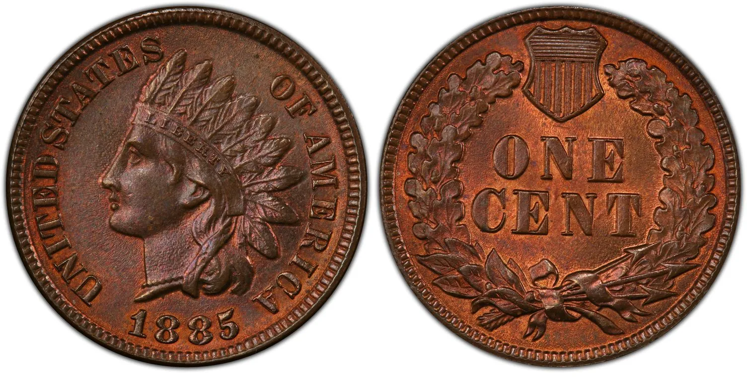 1885 Cent Value: Mint Varieties, Rarity, And Current Prices - Coins-Value.com