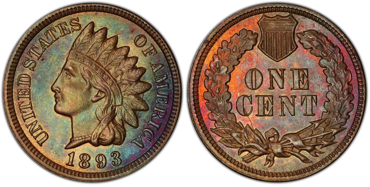 1893 Cent Value: Mint Varieties, Rarity, And Current Prices - Coins-Value.com