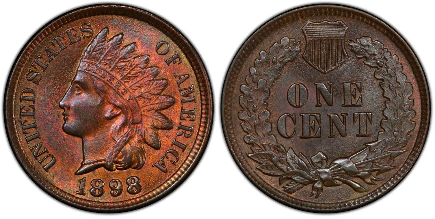 1898 Cent Value: Mint Varieties, Rarity, And Current Prices - Coins-Value.com