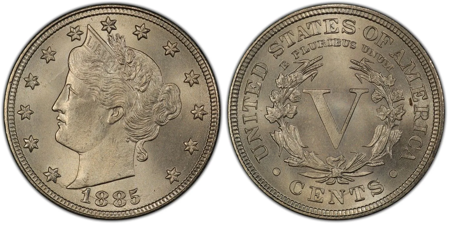 1885 Nickel Value: Mint Varieties, Rarity, And Current Prices - Coins-Value.com