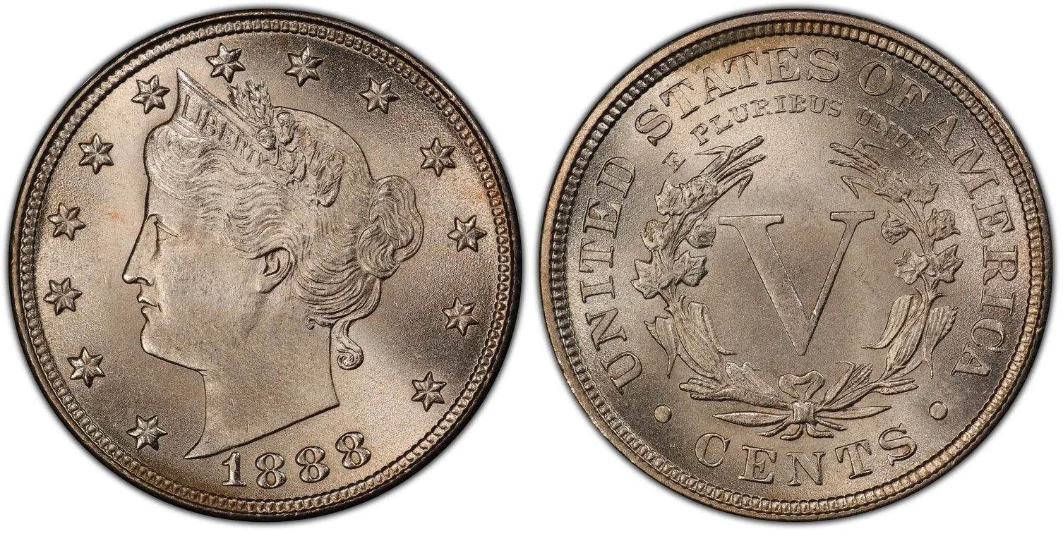 1888 Nickel Value: Mint Varieties, Rarity, And Current Prices - Coins-Value.com