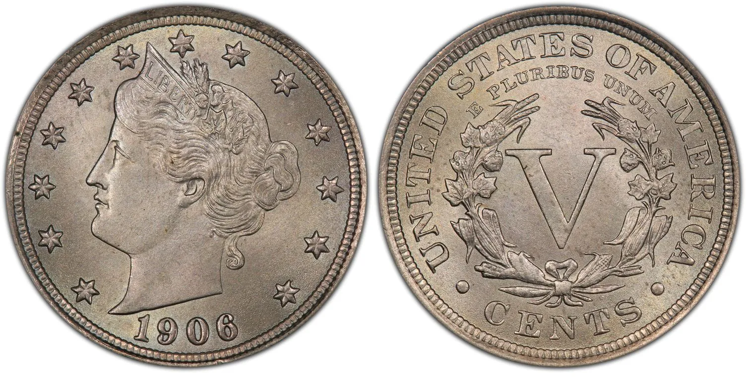 1906 Nickel Value: Mint Varieties, Rarity, And Current Prices - Coins-Value.com