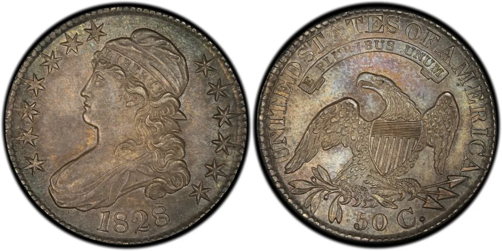 1828 Half Dollar Value: Mint Varieties, Rarity, And Current Prices - Coins-Value.com