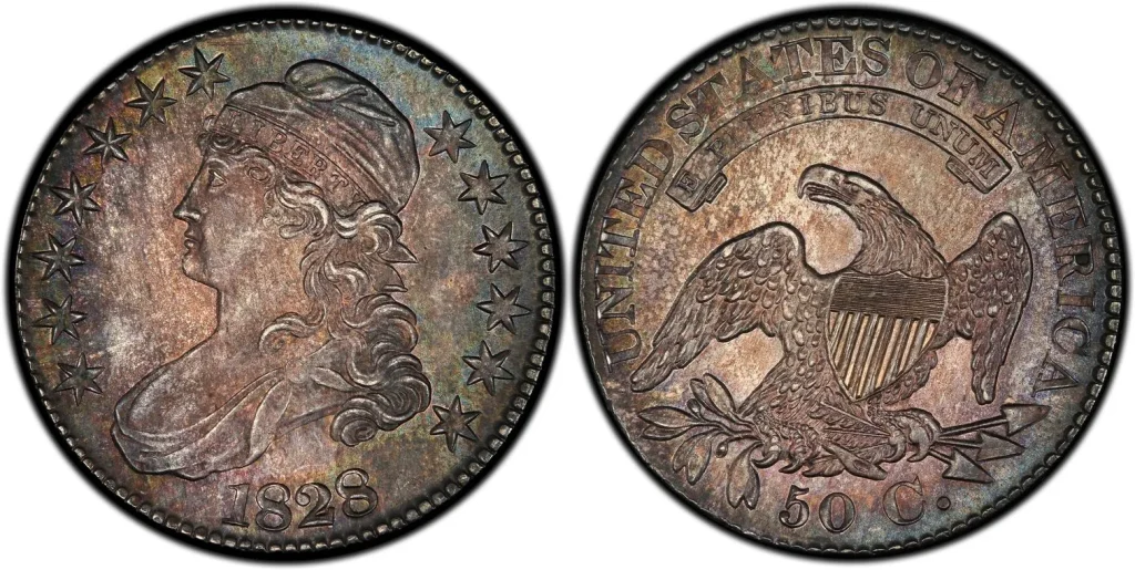 1828 Half Dollar Value: Mint Varieties, Rarity, And Current Prices - Coins-Value.com