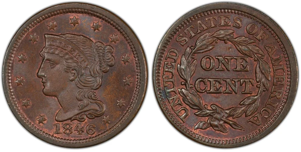 1846 Cent Value: Mint Varieties, Rarity, And Current Prices - Coins ...
