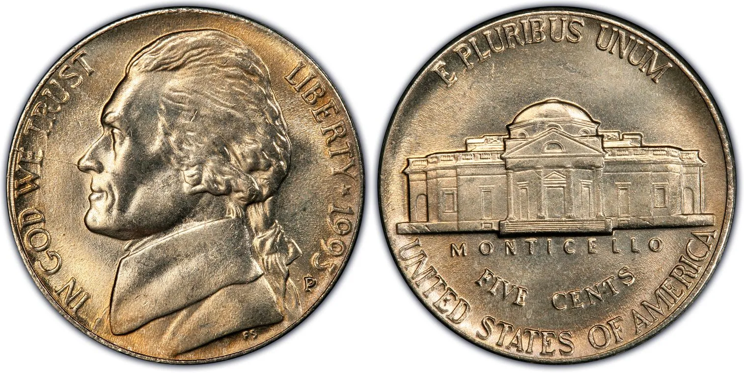 1993 Nickel Value: Mint Varieties, Rarity, And Current Prices - Coins-Value.com