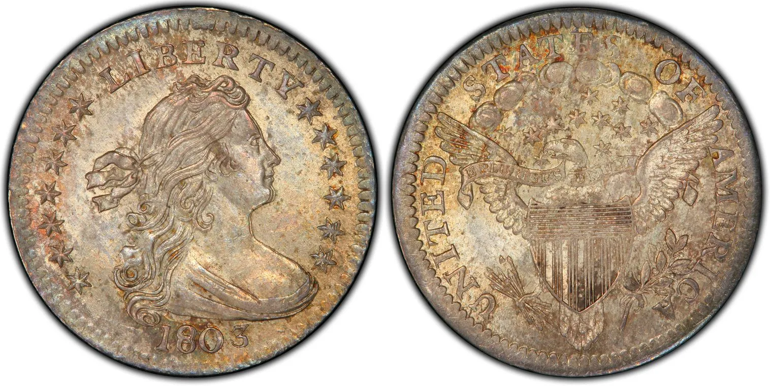 1803 Half Dime Value: Mint Varieties, Rarity, And Current Prices - Coins-Value.com