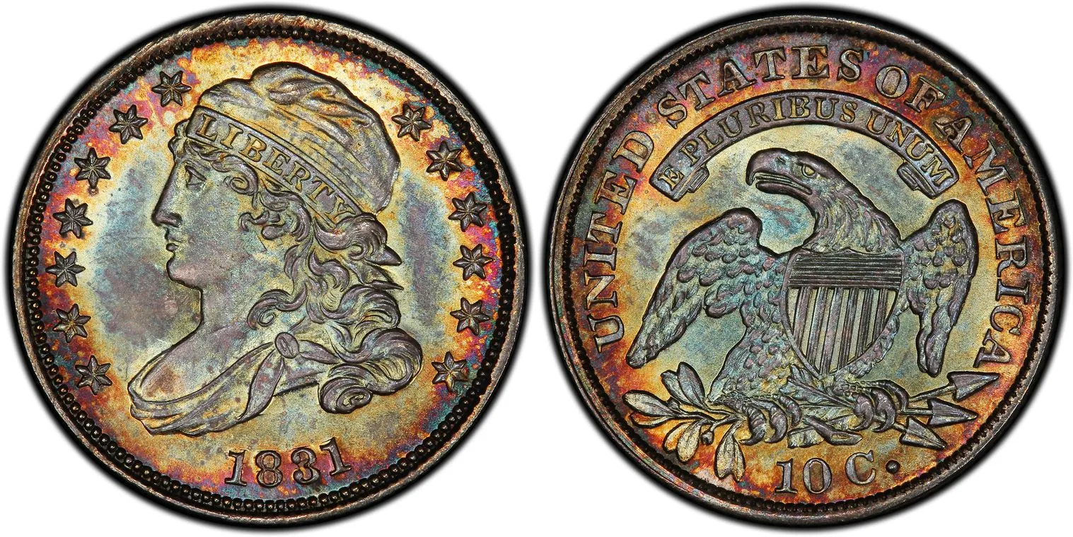 1831 Dime Value: Mint Varieties, Rarity, And Current Prices - Coins-Value.com