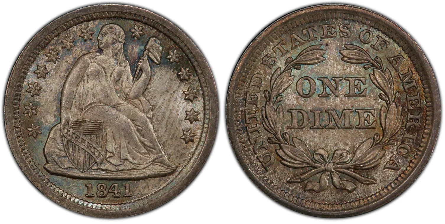 1841 Dime Value: Mint Varieties, Rarity, And Current Prices - Coins-Value.com