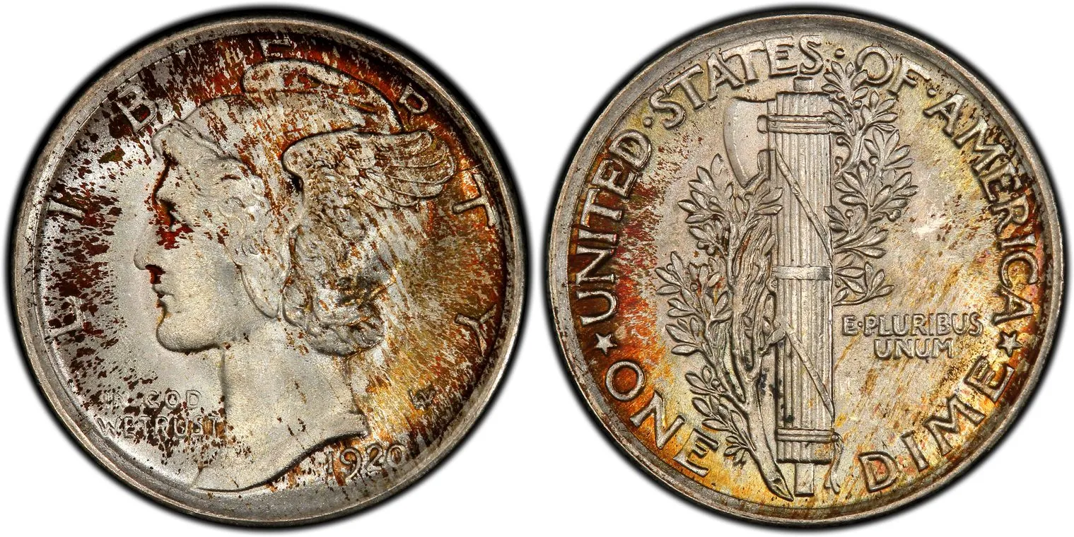 1920 Dime Value: Mint Varieties, Rarity, And Current Prices - Coins-Value.com