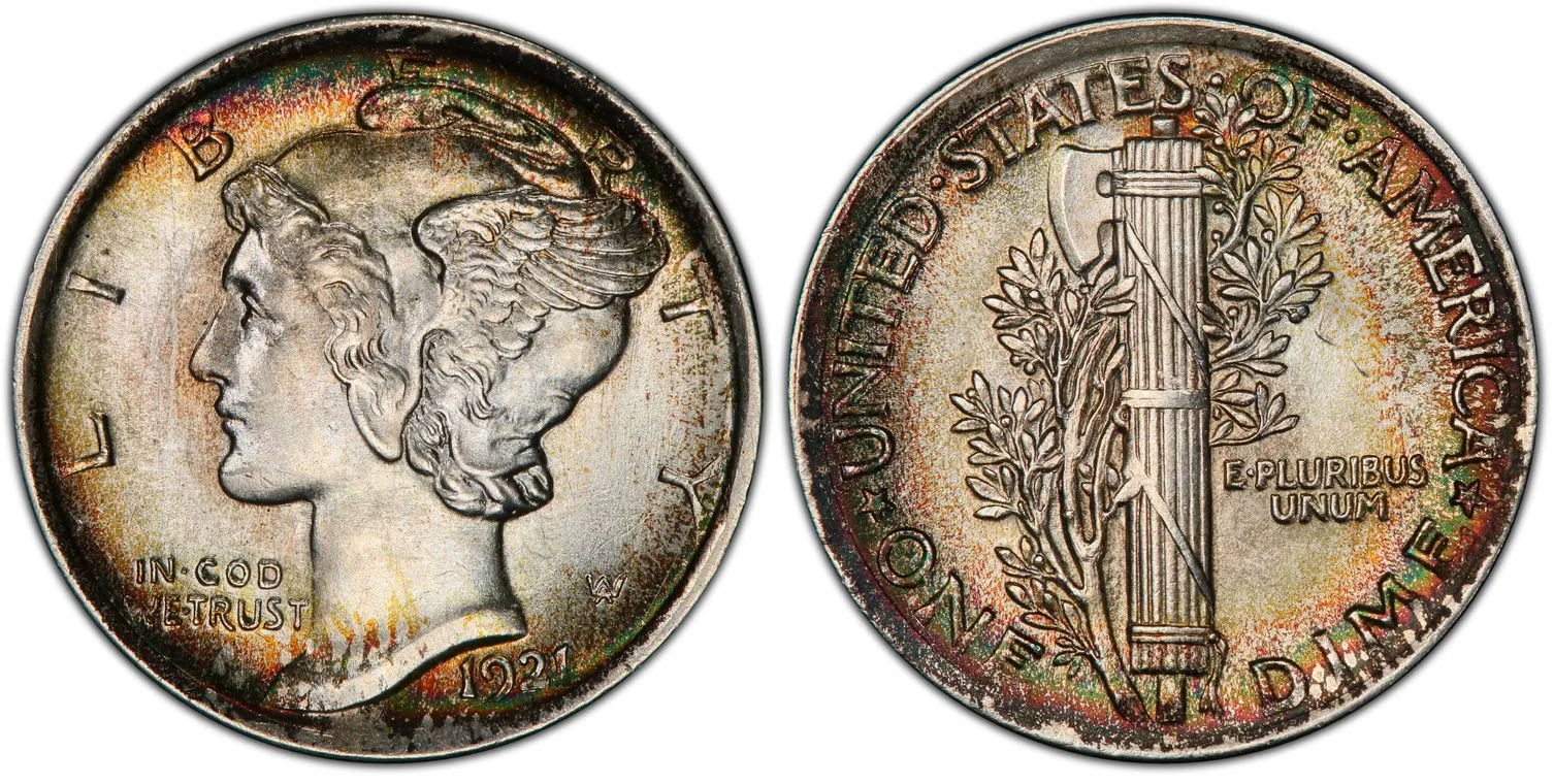 1921 Dime Value: Mint Varieties, Rarity, And Current Prices - Coins Value
