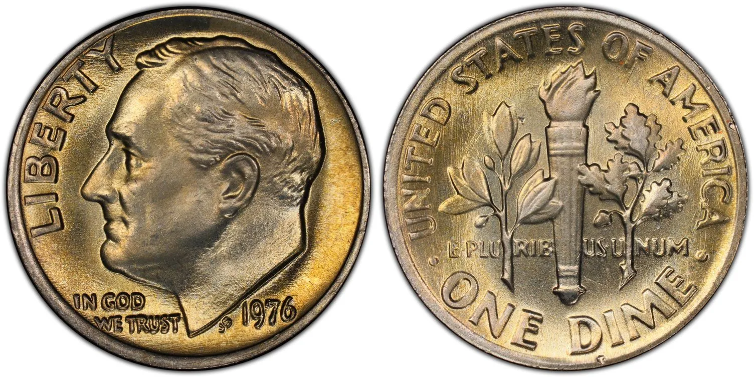 1976 Dime Value: Mint Varieties, Rarity, And Current Prices - Coins-Value.com