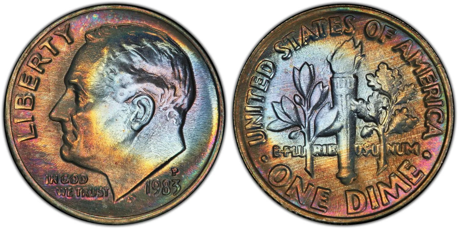 1983 Dime Value: Mint Varieties, Rarity, And Current Prices - Coins-Value.com