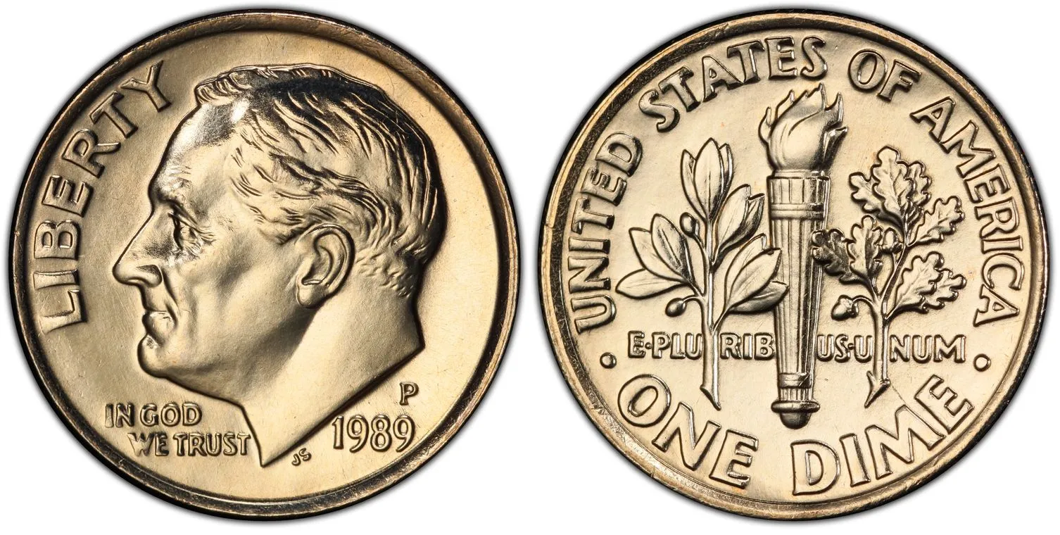 1989 Dime Value: Mint Varieties, Rarity, And Current Prices - Coins-Value.com