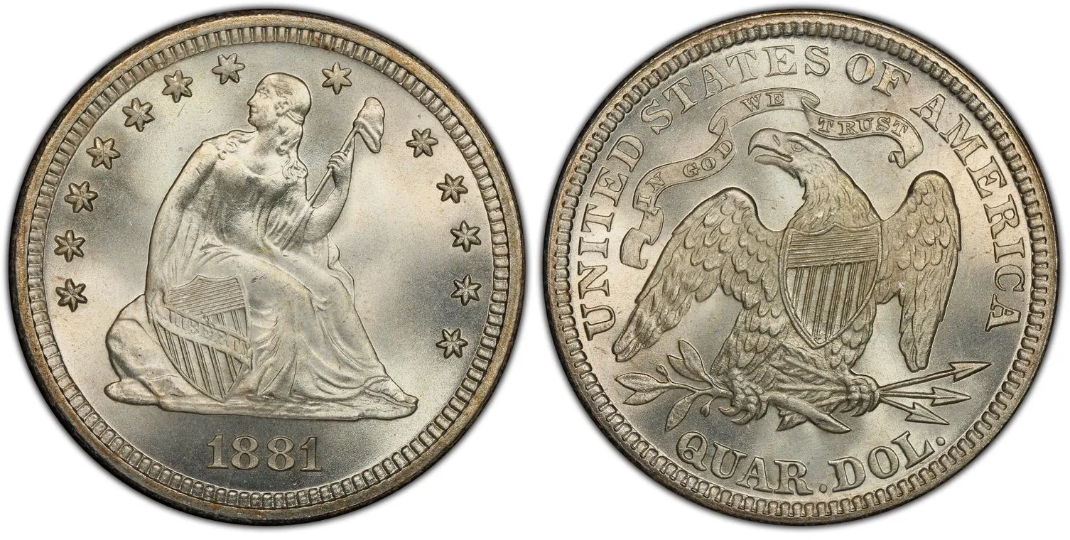 1881 Quarter Value: Mint Varieties, Rarity, And Current Prices - Coins-Value.com