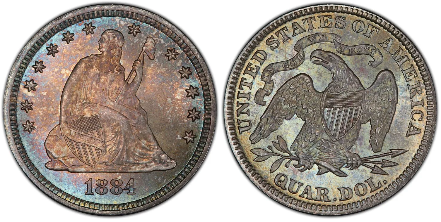 1884 Quarter Value: Mint Varieties, Rarity, And Current Prices - Coins-Value.com