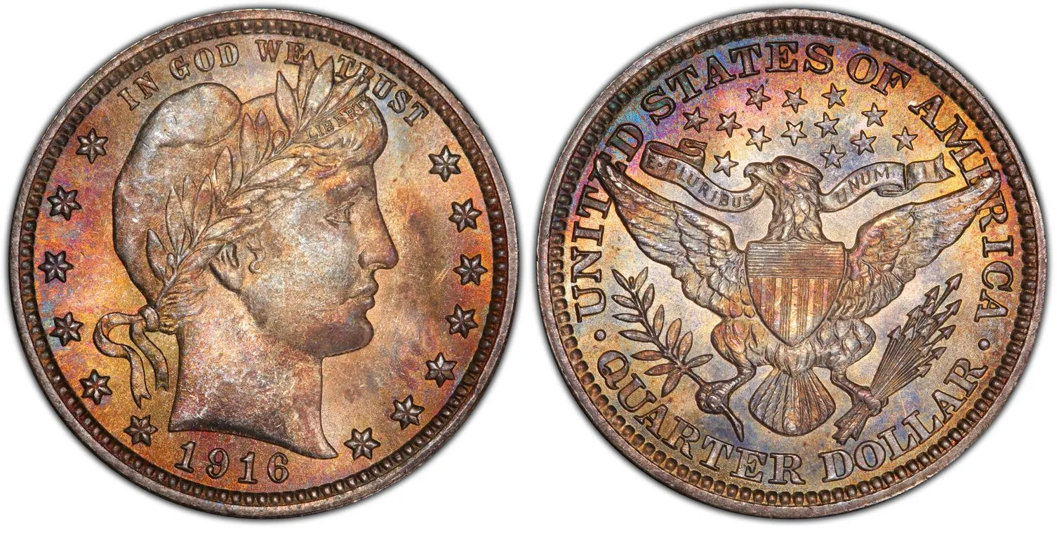 1916 Quarter Value: Mint Varieties, Rarity, And Current Prices - Coins-Value.com