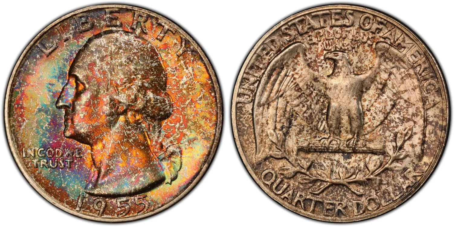 1955 Quarter Value: Mint Varieties, Rarity, And Current Prices - Coins-Value.com