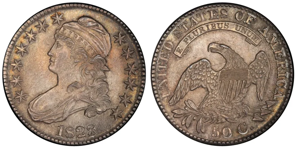 1828 Half Dollar Value: Mint Varieties, Rarity, And Current Prices - Coins-Value.com