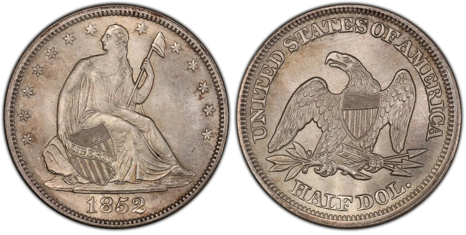 1852 Half Dollar Value: Mint Varieties, Rarity, And Current Prices - Coins-Value.com