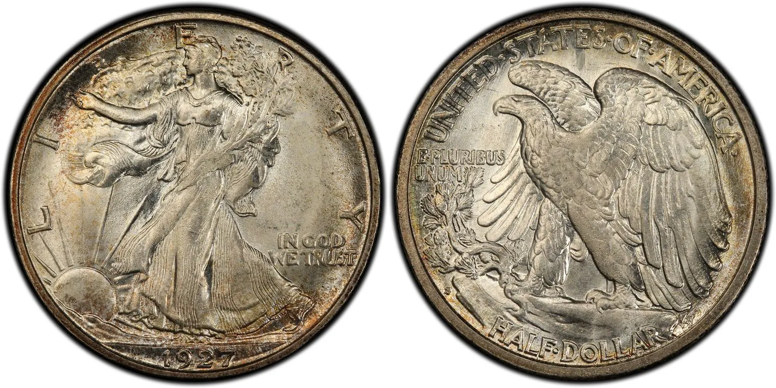 1927 Half Dollar Value: Mint Varieties, Rarity, And Current Prices - Coins-Value.com