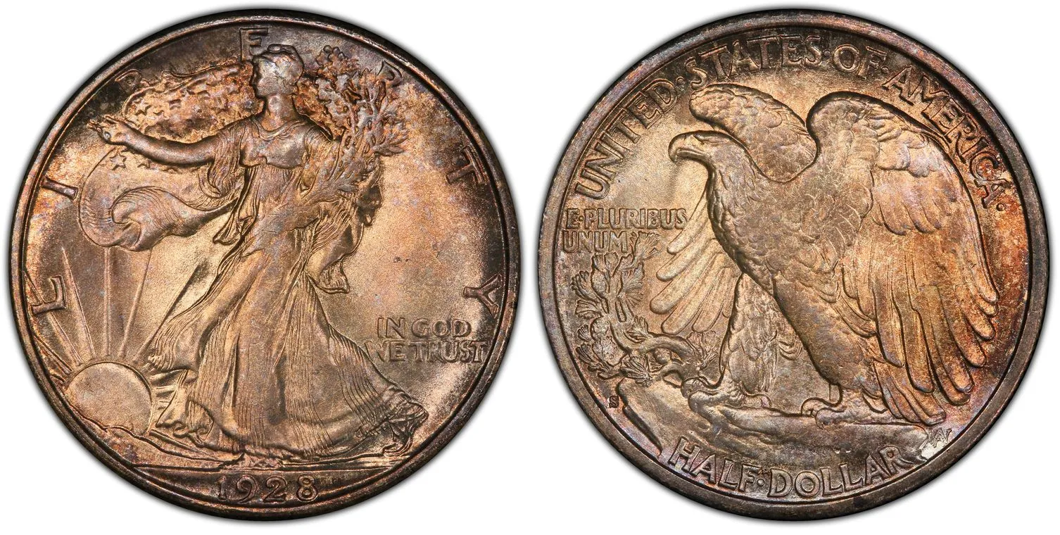 1928 Half Dollar Value: Mint Varieties, Rarity, And Current Prices - Coins-Value.com