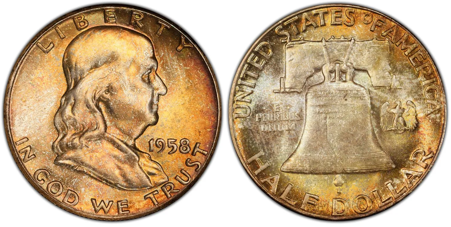1958 Half Dollar Value: Mint Varieties, Rarity, And Current Prices - Coins-Value.com