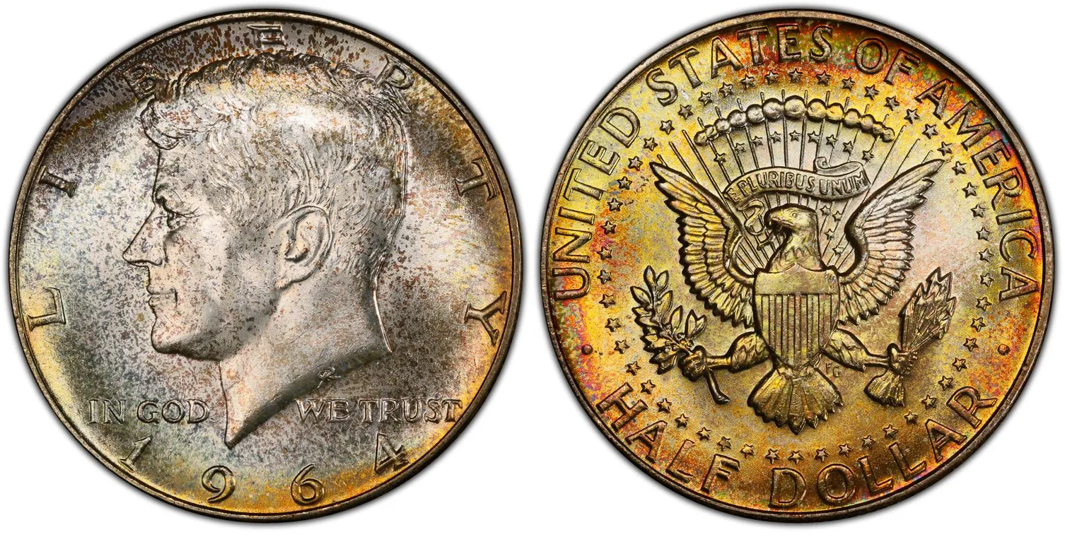 1964 Half Dollar Value Mint Varieties Rarity And Current Prices