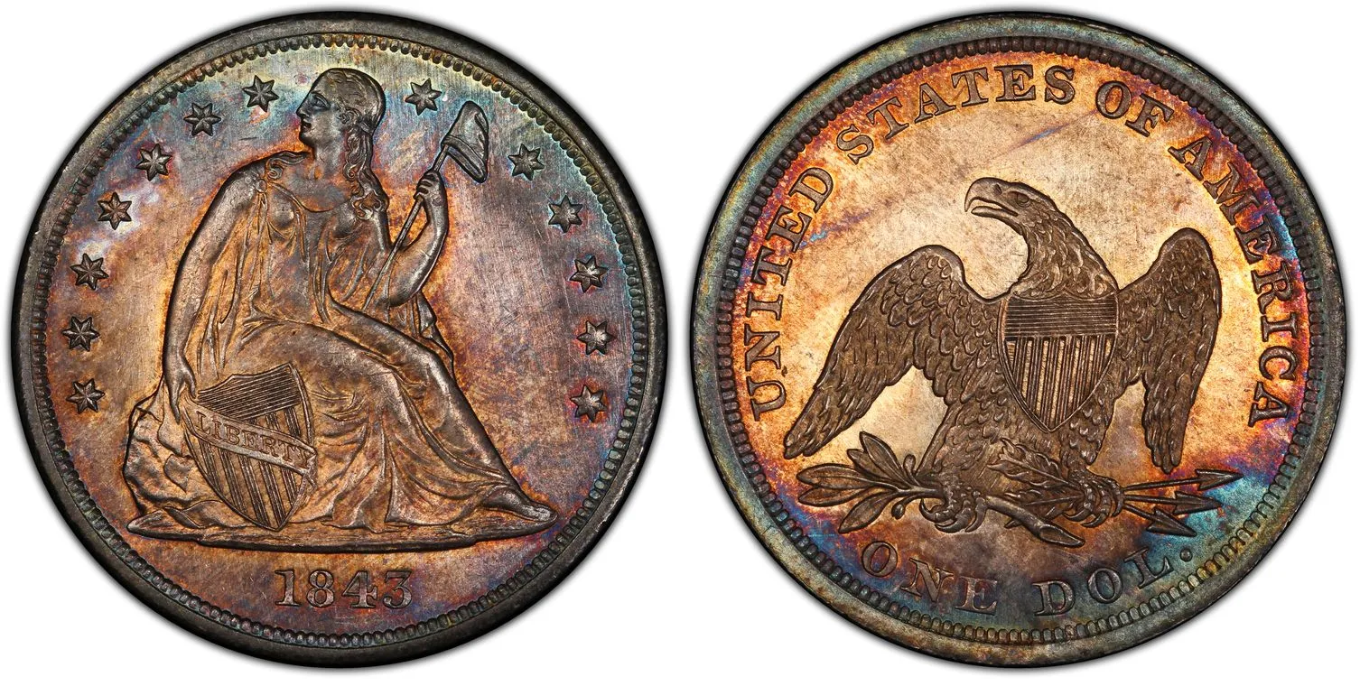 1843 Dollar Value: Mint Varieties, Rarity, And Current Prices - Coins-Value.com