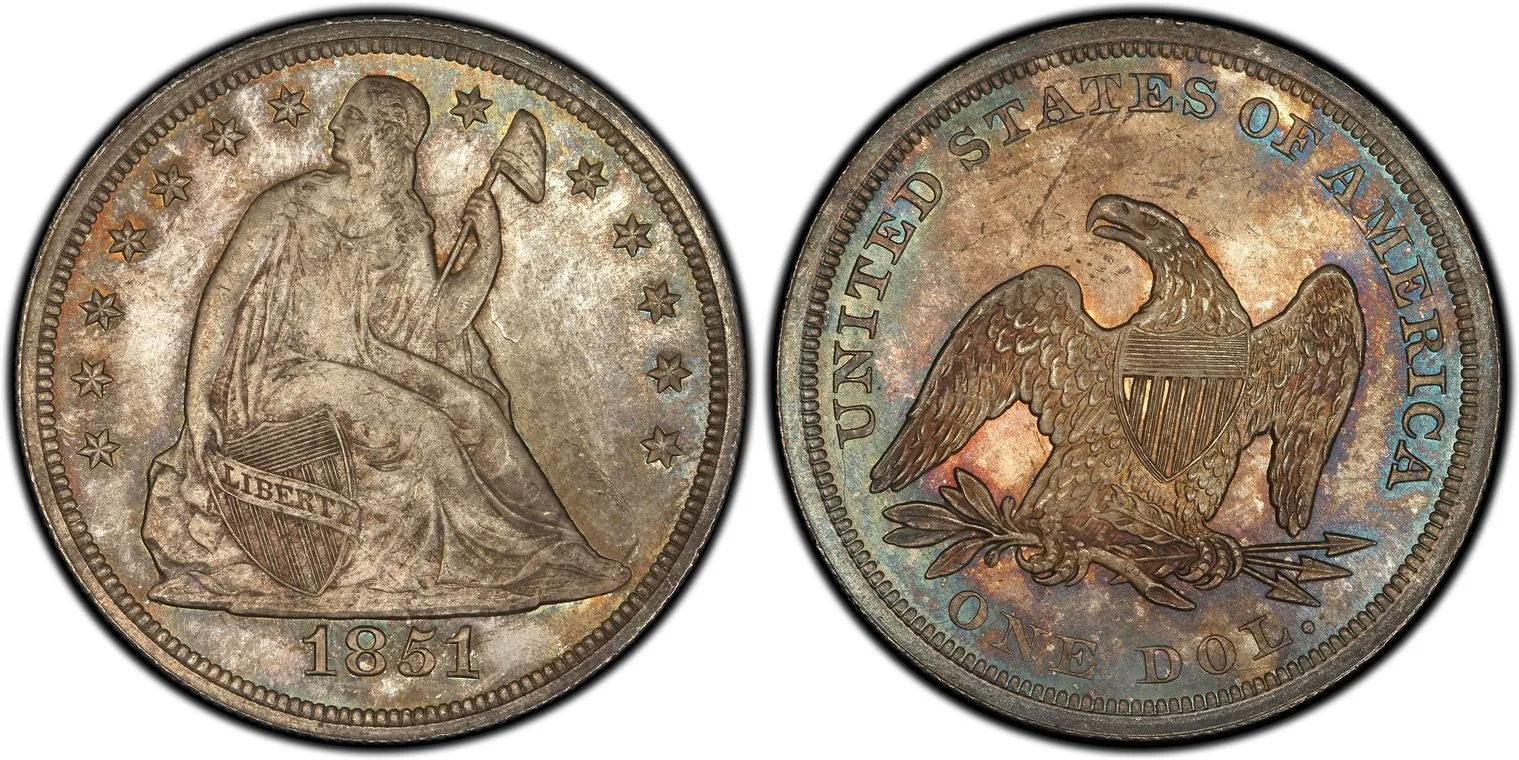 1851 Dollar Value: Mint Varieties, Rarity, And Current Prices - Coins-Value.com