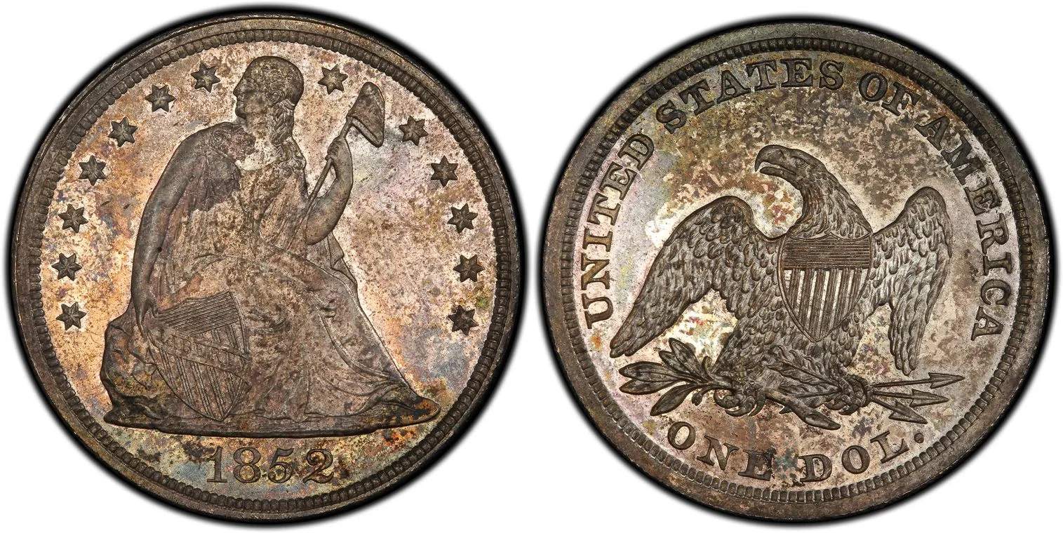 1852 Dollar Value: Mint Varieties, Rarity, And Current Prices - Coins-Value.com