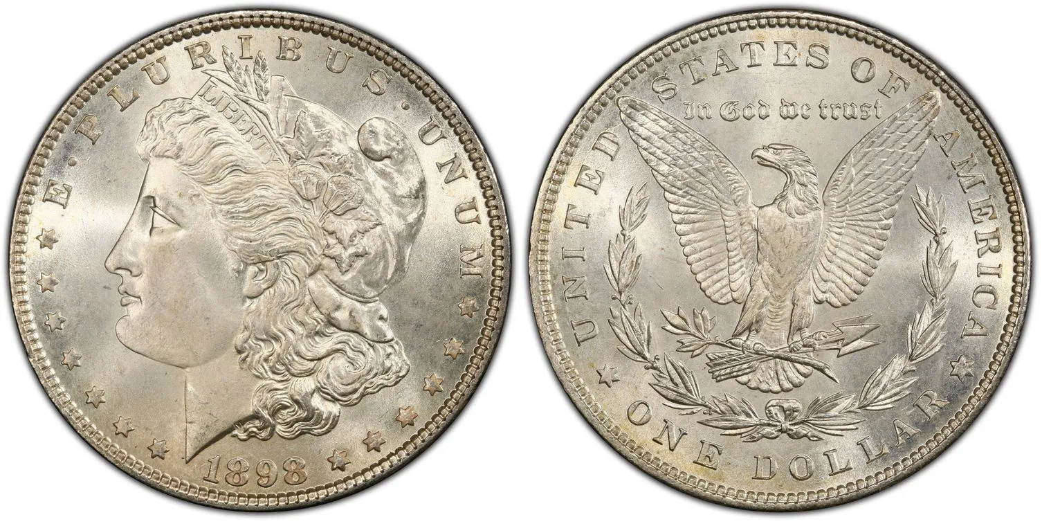 1898 Dollar Value: Mint Varieties, Rarity, And Current Prices - Coins-Value.com