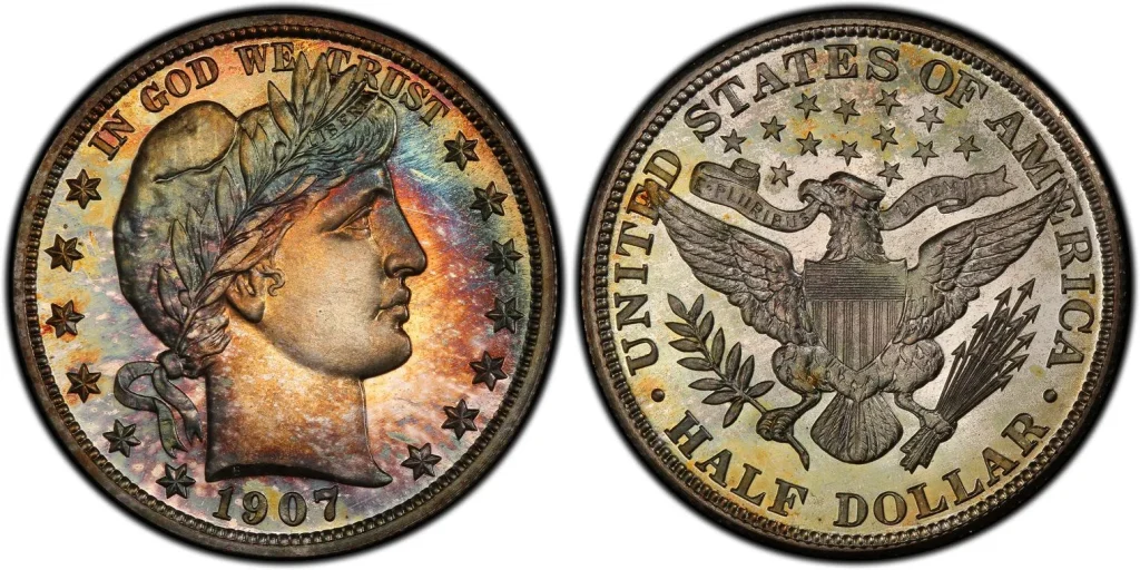 1907 Half Dollar Value: Mint Varieties, Rarity, And Current Prices - Coins-Value.com
