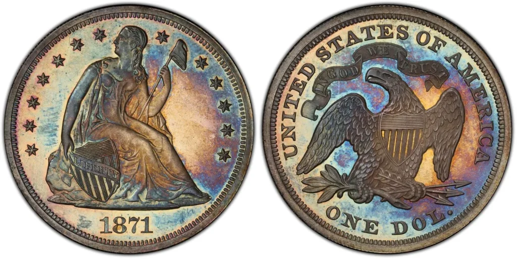 1871 Dollar Value: Mint Varieties, Rarity, And Current Prices - Coins ...