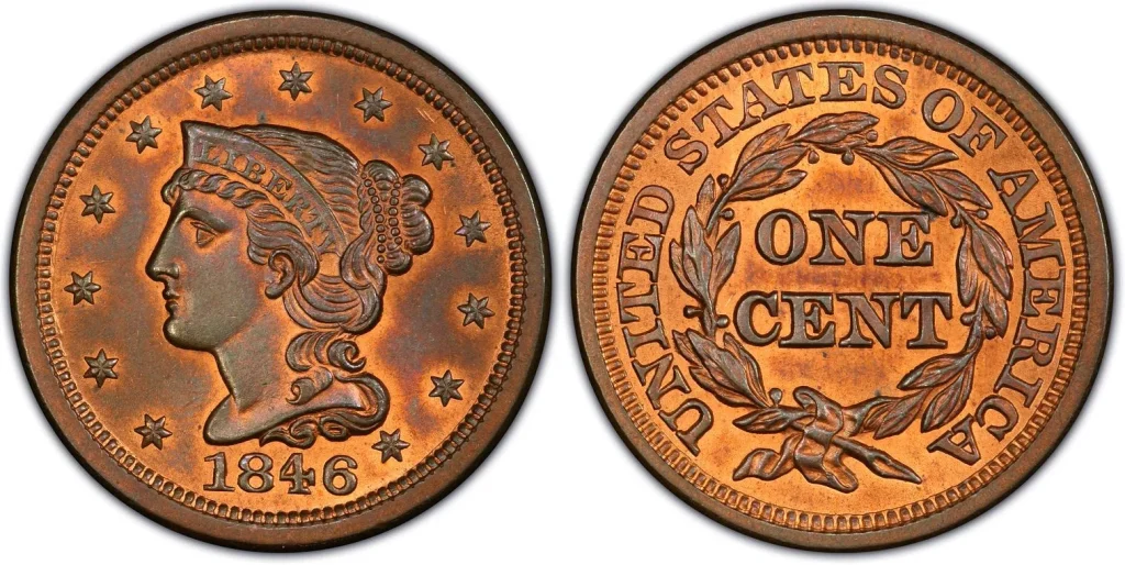 1846 Cent Value: Mint Varieties, Rarity, And Current Prices - Coins ...