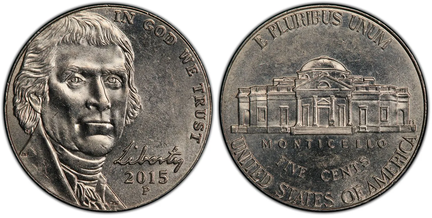 2015 Nickel Value: Mint Varieties, Rarity, And Current Prices - Coins Value