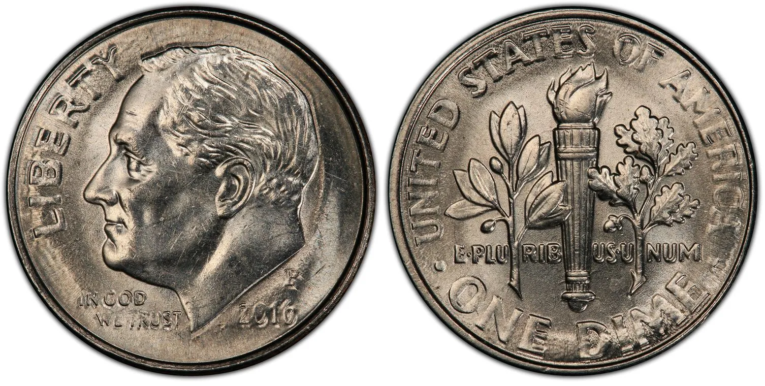 2016 Dime Value: Mint Varieties, Rarity, And Current Prices - Coins-Value.com