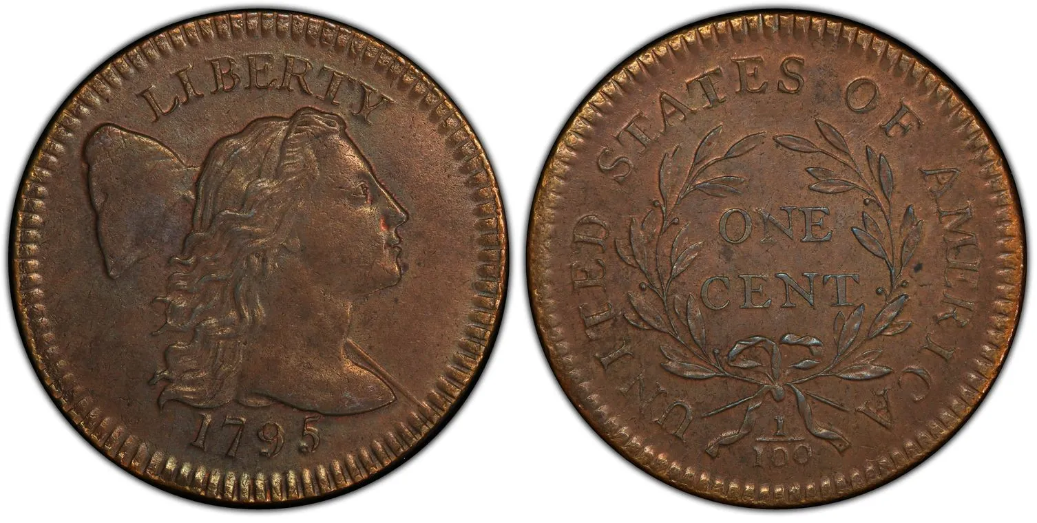 1795 Penny S-78 Plain Edge, BN (Regular Strike): Accurate Value ...