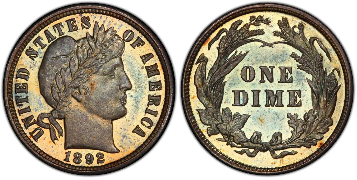 1892 Dime (Proof): Accurate Value Estimator with eBay and Third-Party ...