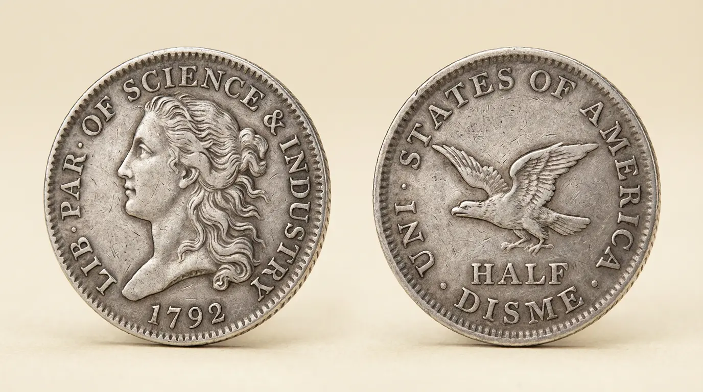 1792 Half Dime Value: Mint Varieties, Rarity, And Current Prices ...