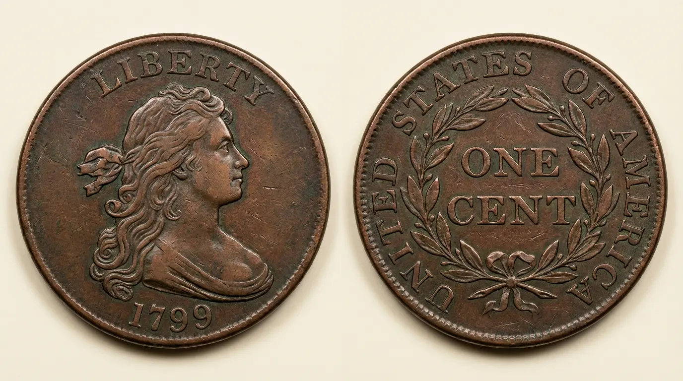 1799 Cent Value: Mint Varieties, Rarity, And Current Prices - Coins Value