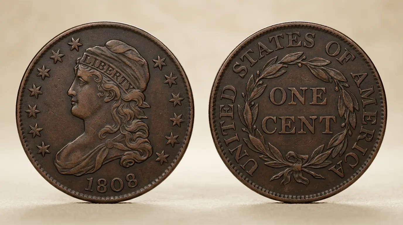 1808 Cent Value: Mint Varieties, Rarity, And Current Prices - Coins Value