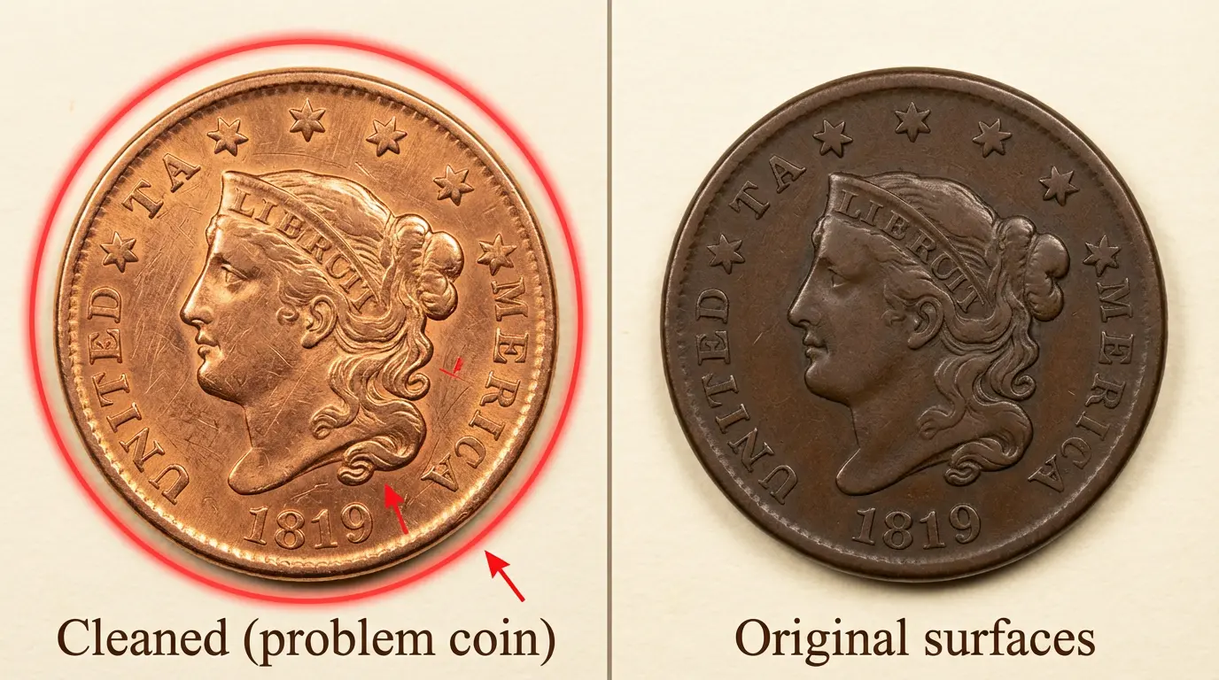 1819 Cent Value: Mint Varieties, Rarity, And Current Prices - Coins Value