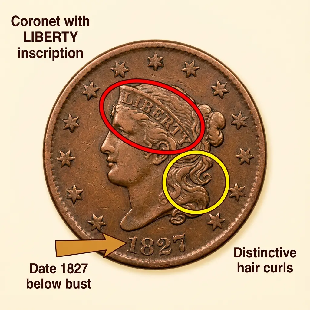 1827 Cent Value: Mint Varieties, Rarity, And Current Prices - Coins Value