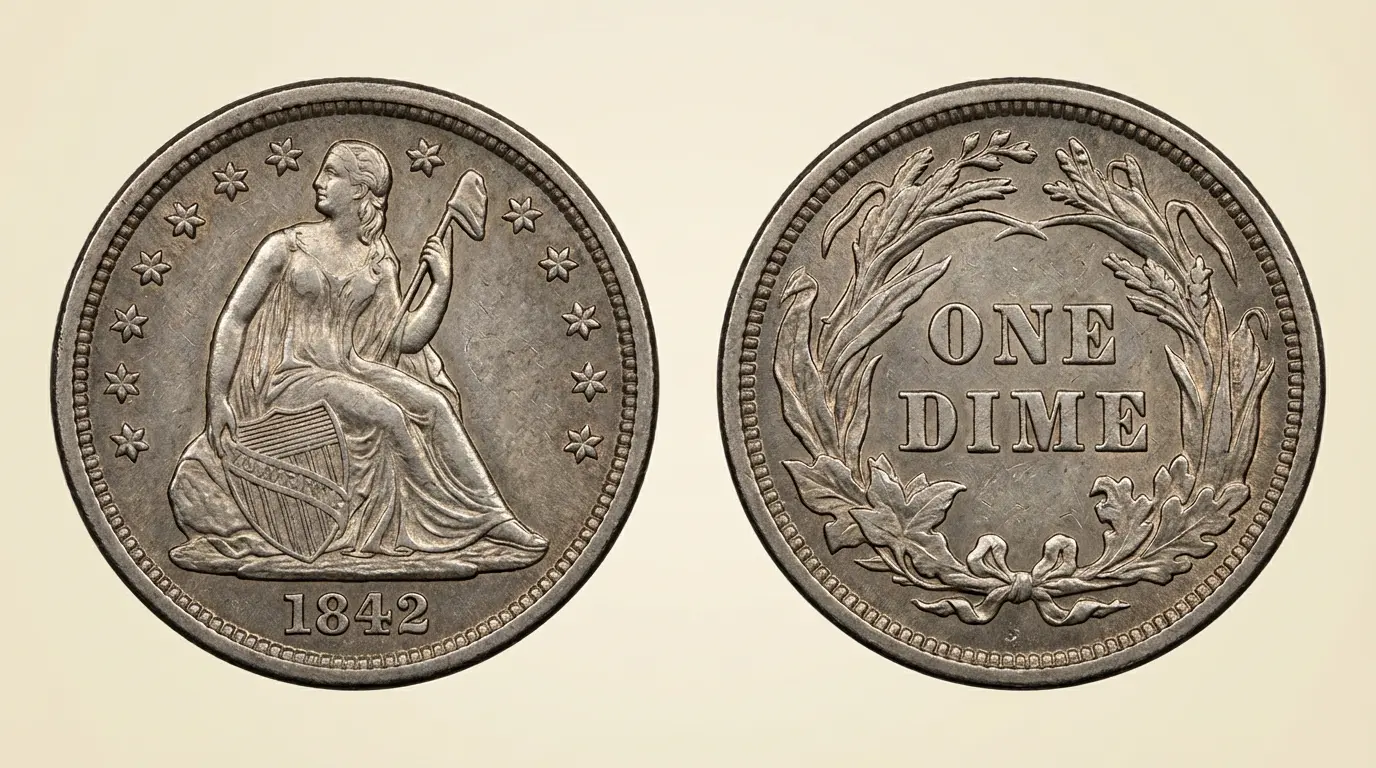 1842 Dime Value: Mint Varieties, Rarity, And Current Prices - Coins Value